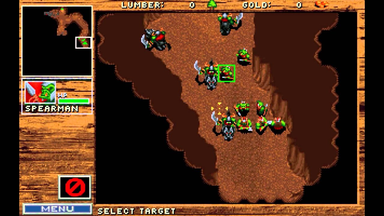 Warcraft 1: Orcs & Humans Full Walkthrough Orc Chapter 4 - YouTube