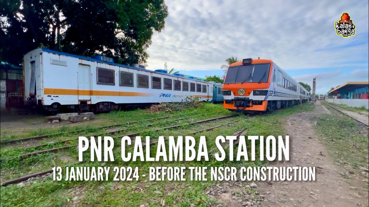 PNR CALAMBA CROSSING - BEFORE THE NSCR CONSTRUCTION - YouTube