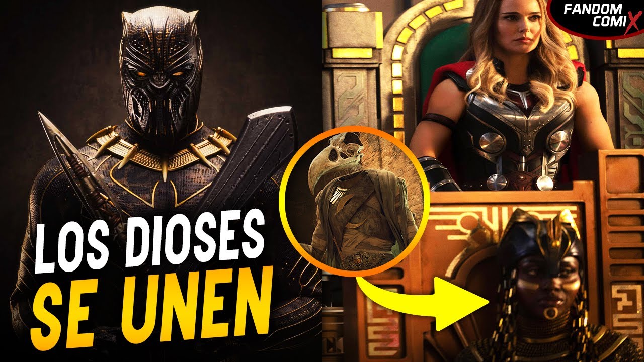 Thor Amor y Trueno revela a la diosa pantera BAST | Vuelve Killmonger ...
