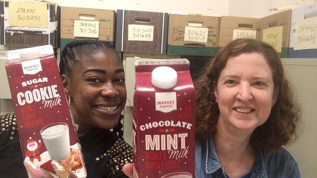 Market Pantry Sugar Cookie Milk & Chocolate Mint Milk Review | Target ...