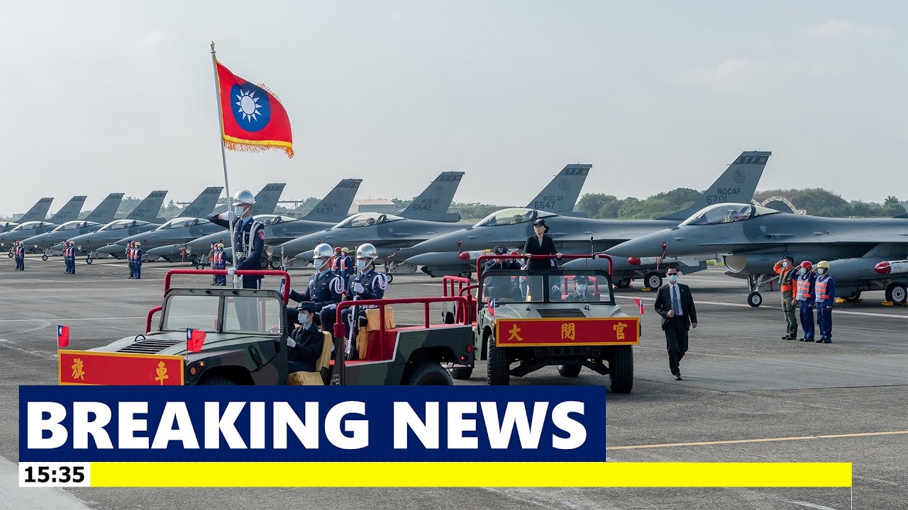 Taiwan Upgrade its New F 16V Air Force Amid China Invasion Fears - YouTube