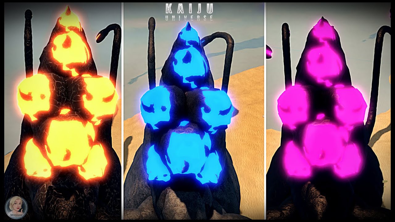 Best Skins Color Volcanic Biollante | Kaiju Universe - YouTube