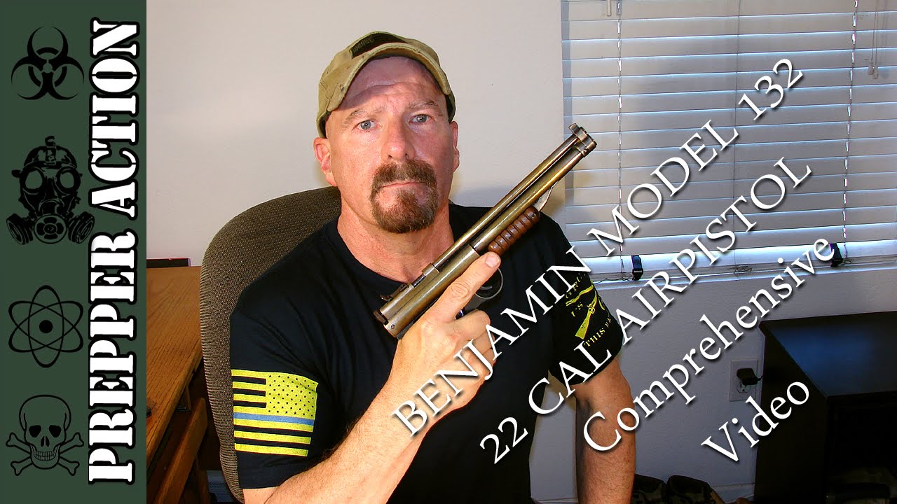 Benjamin 22 cal Air pistol - YouTube