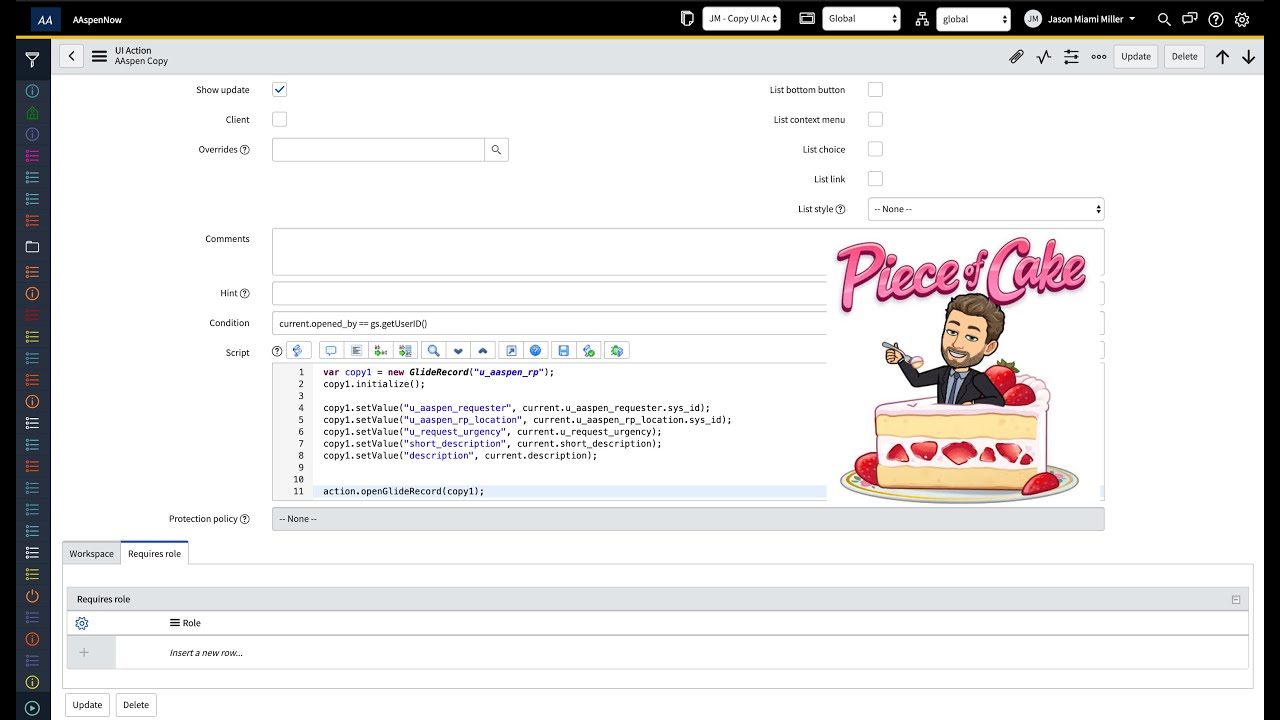 ServiceNow - 3 useful UI Actions every developer needs in New York ...