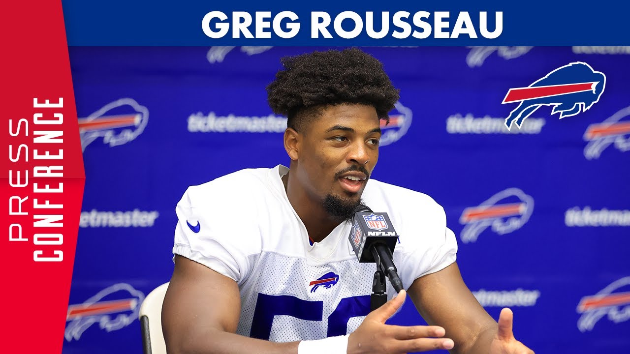 Greg Rousseau: "I Learn From All The Guys” | Buffalo Bills - YouTube