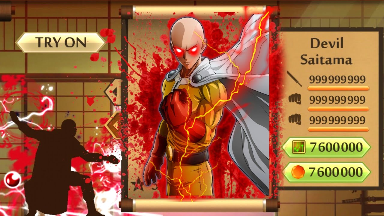 Shadow Fight 2 The Most Powerful Devil Saitama | Master Gamer - YouTube