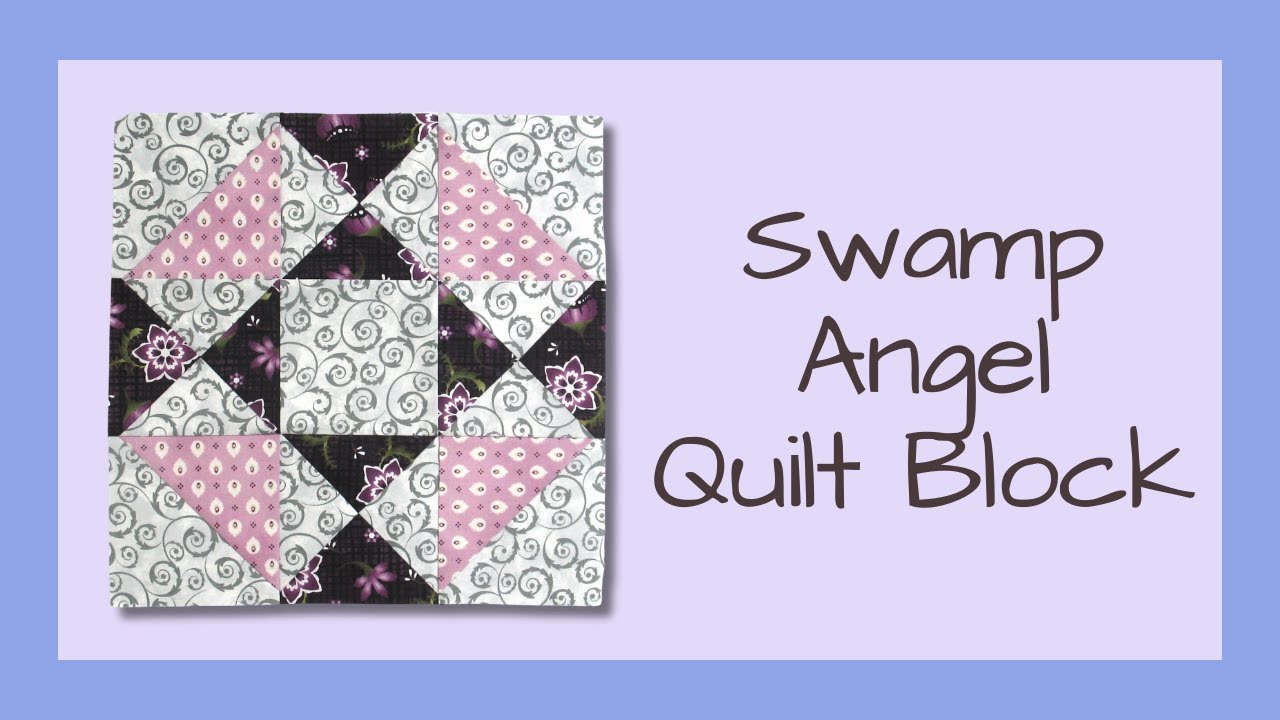 How to Make the Swamp Angel Quilt Block - a Star Block Video Tutorial ...
