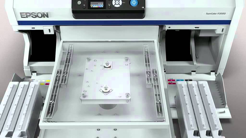 Impressora de Camisetas Epson SureColor F2000 - YouTube