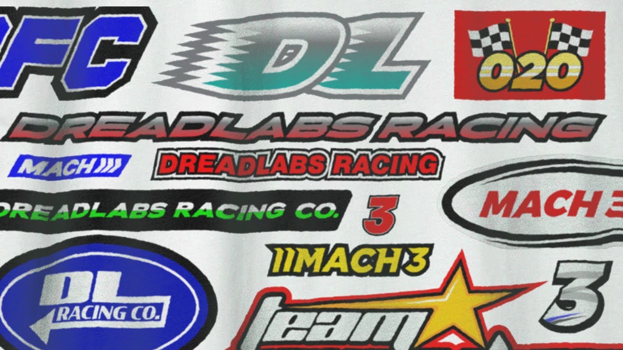 Creating Racing Logos in Adobe Illustrator - YouTube