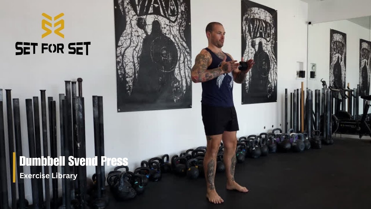 Dumbbell Svend Press | SFS Exercise Library - YouTube