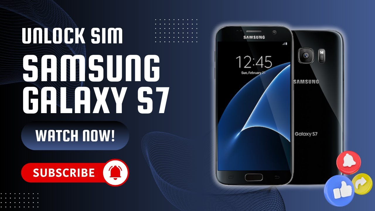 SAMSUNG GALAXY S7 Unlock Sim Read Code With Samkey by @sanunlocker ...