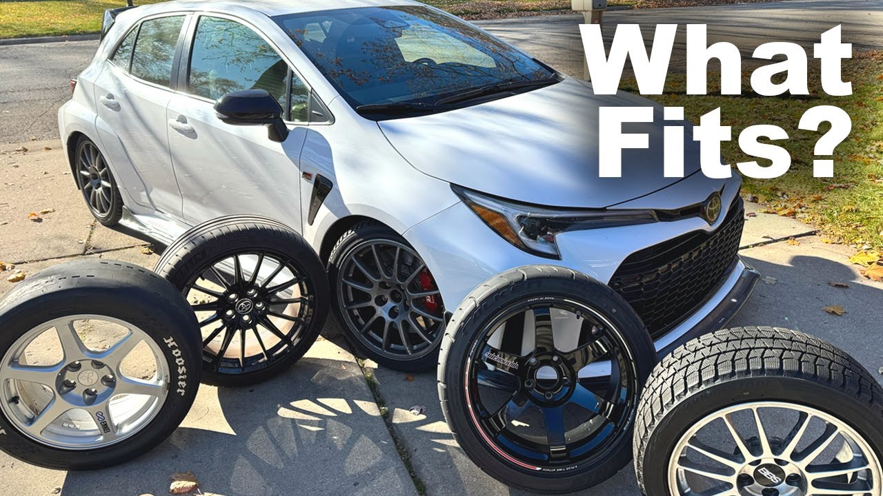 GR Corolla Wheel Fitment - Everything You Should Know - YouTube
