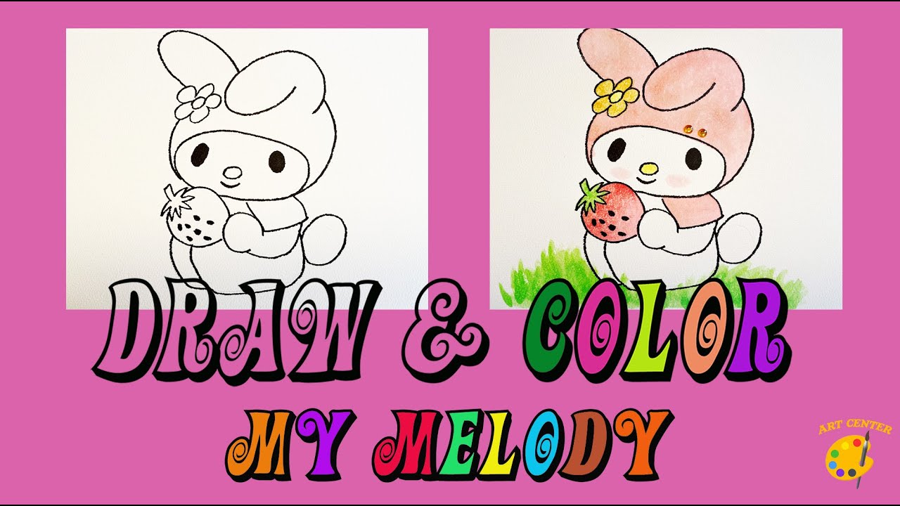 Learn how to Painting My Melody for kids | Art lessons for kids | Easy ...