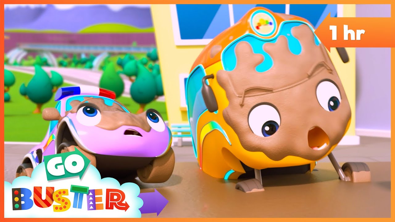 Racing for Sirens! 🚨 Buster’s Shortcut Fail! | Go Buster - Bus Cartoons ...
