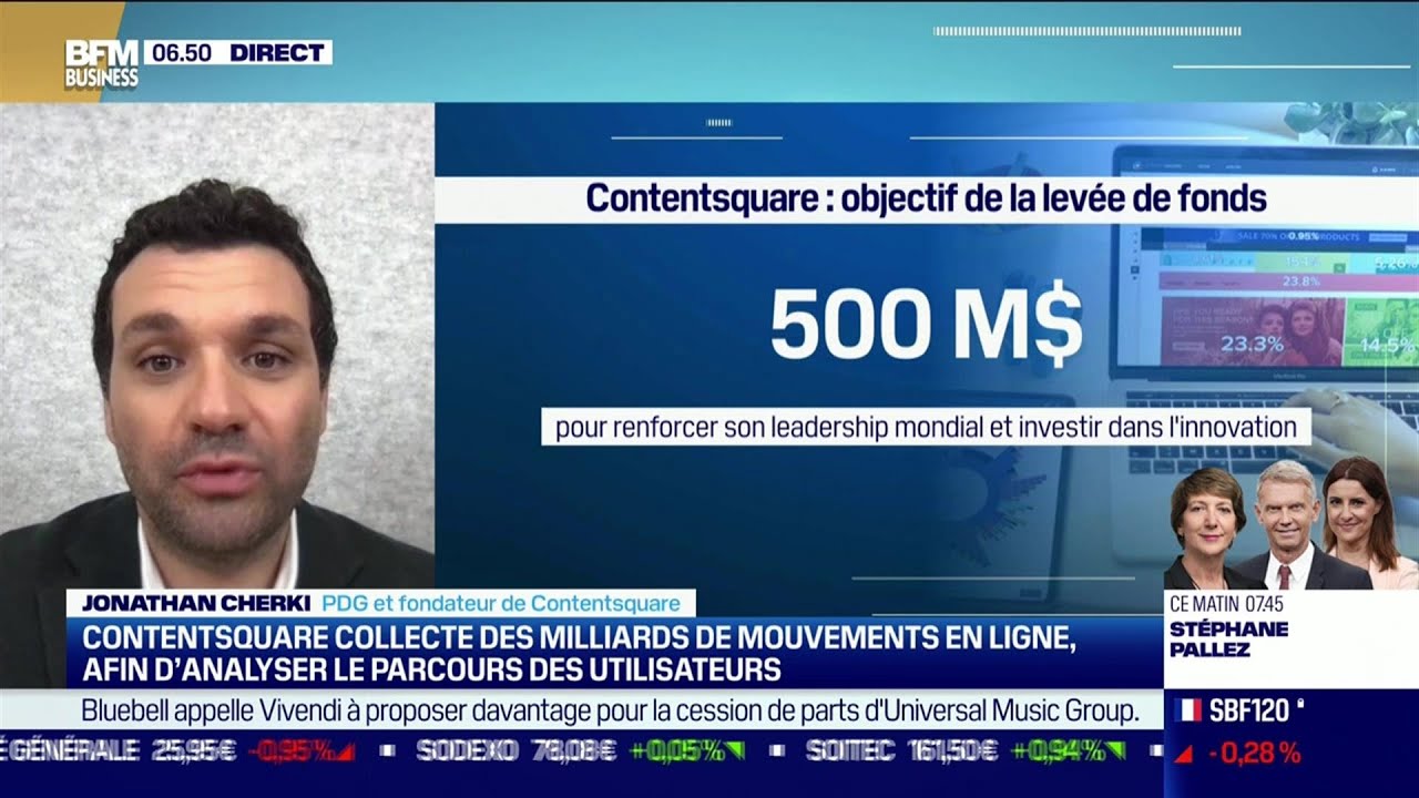 Jonathan Cherki (Contentsquare) : La licorne française Contentsquare ...