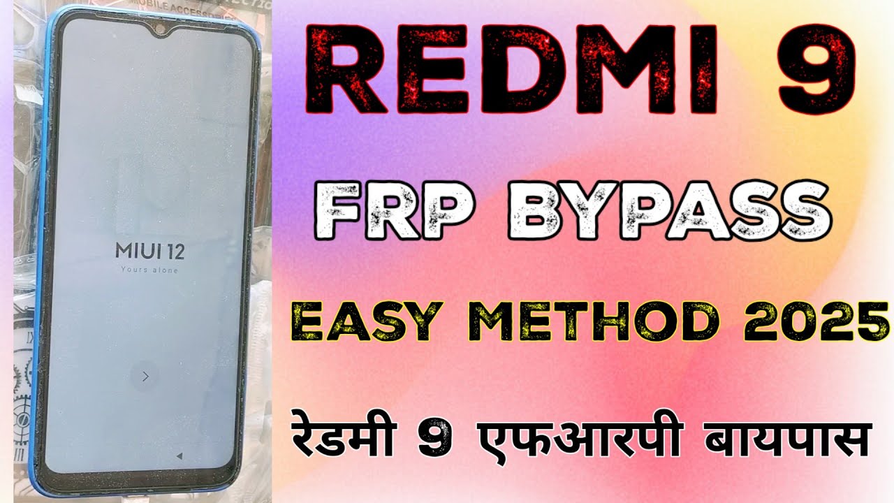 Xiaomi Redmi 9 Activ Frp Bypass Miui 12.5.15 | Redmi 9 Activ Reset ...