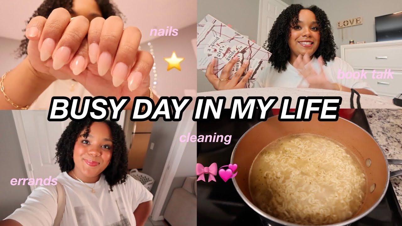 BUSY DAY IN MY LIFE VLOG ♡´･ᴗ･`♡ - YouTube