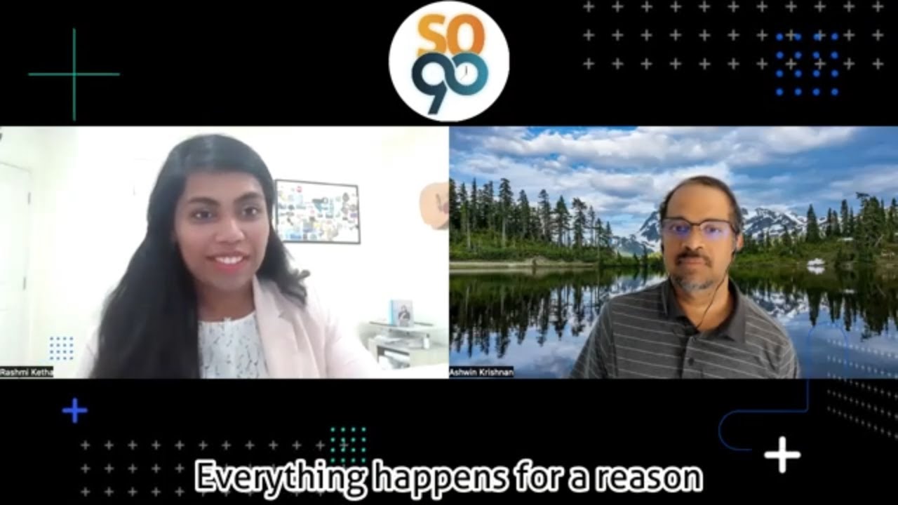 Ashwin Krishnan hosts #StandOutIn90Sec with Rashmi Ketha - YouTube
