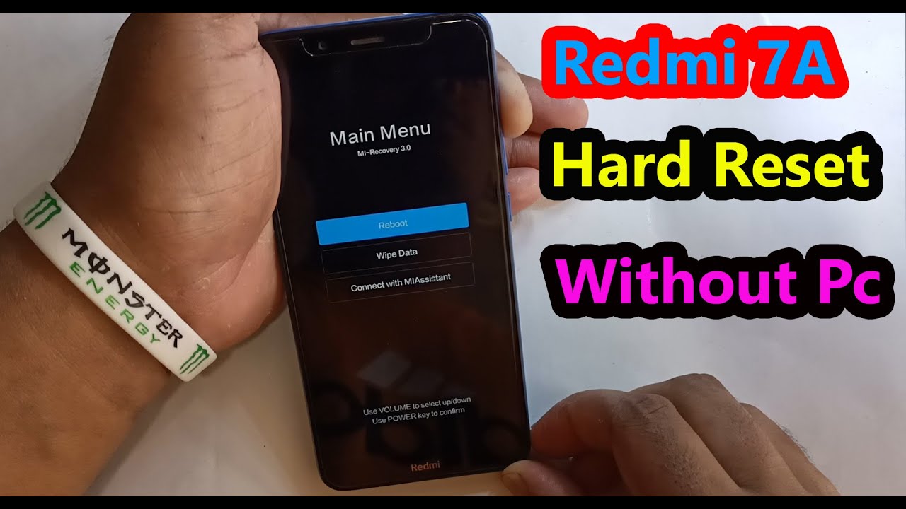 Xiaomi Redmi 7A Hard Reset || Factory Reset Redmi 7A || Without Pc 2021 ...