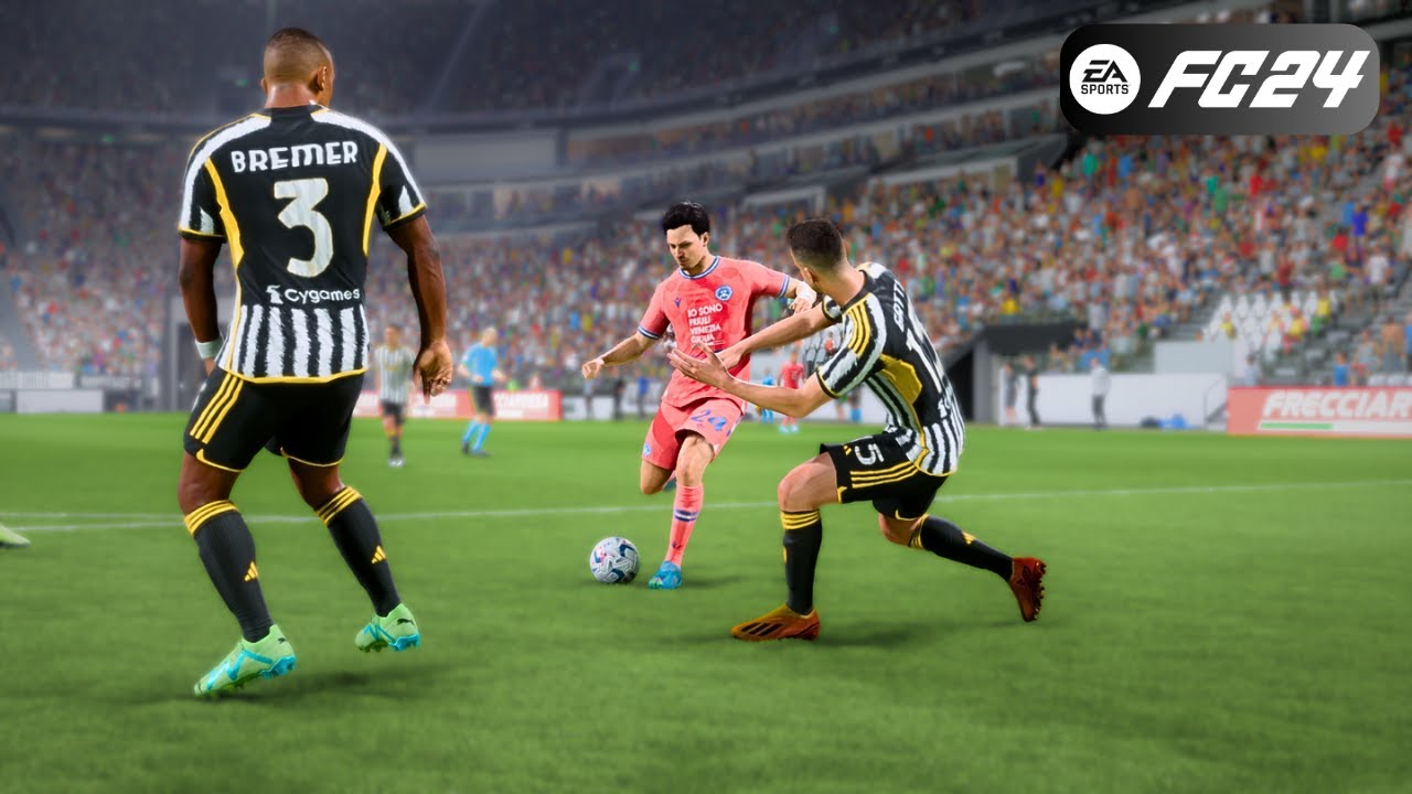 FC24 - Juventus vs Udinese | Italian Serie A 2023-24 | FC24 Gameplay ...