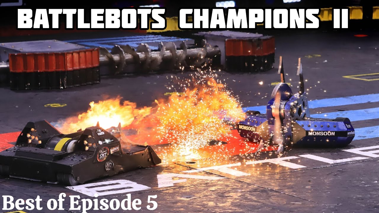 BATTLEBOTS CHAMPIONS II - BEST OF EPISODE 5 - YouTube