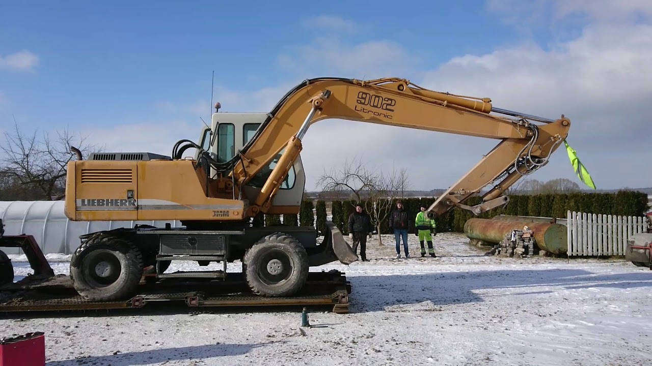LIEBHERR 902 LITRONIC - YouTube