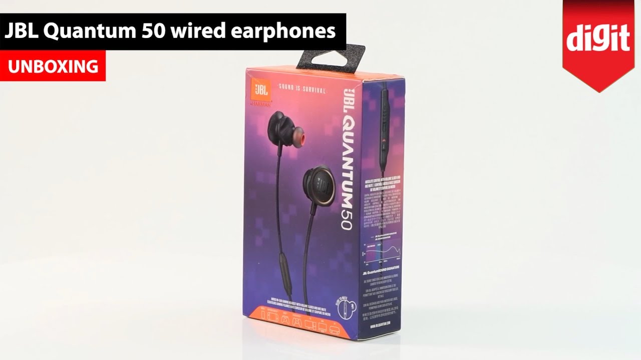 JBL Quantum 50 Unboxing - YouTube