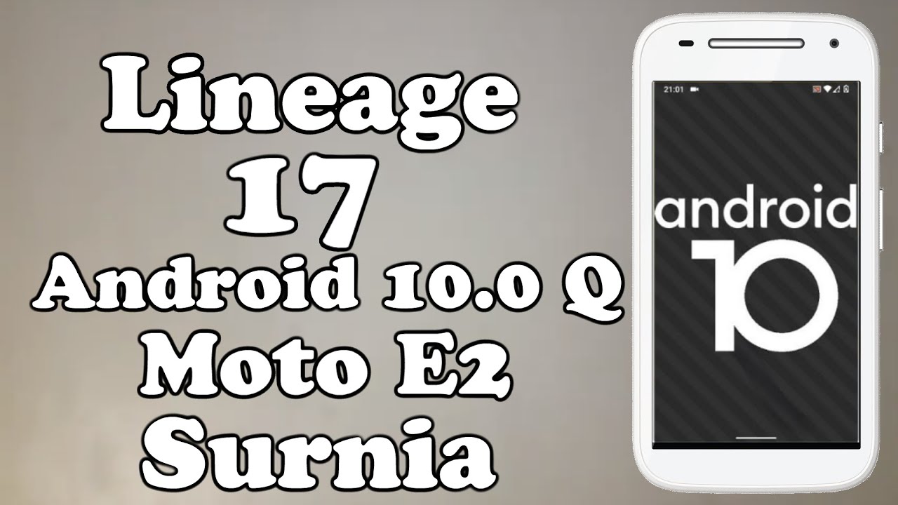 Lineage Os 17| Android 10|Moto E2(Surnia). - YouTube