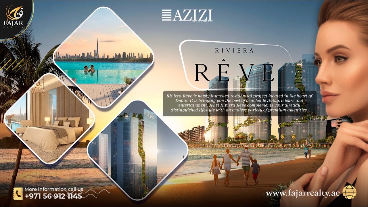 Riviera Rêve by Azizi Developments - YouTube