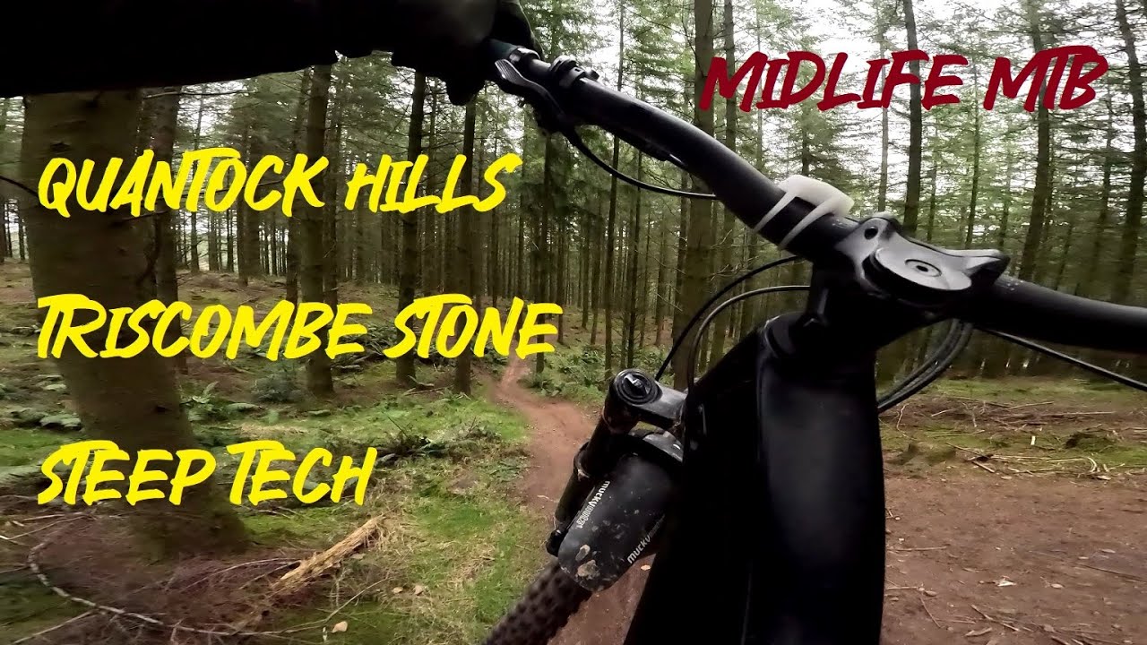 Quantocks Hills - Triscombe Stone - Steep Tech - MTB - YouTube