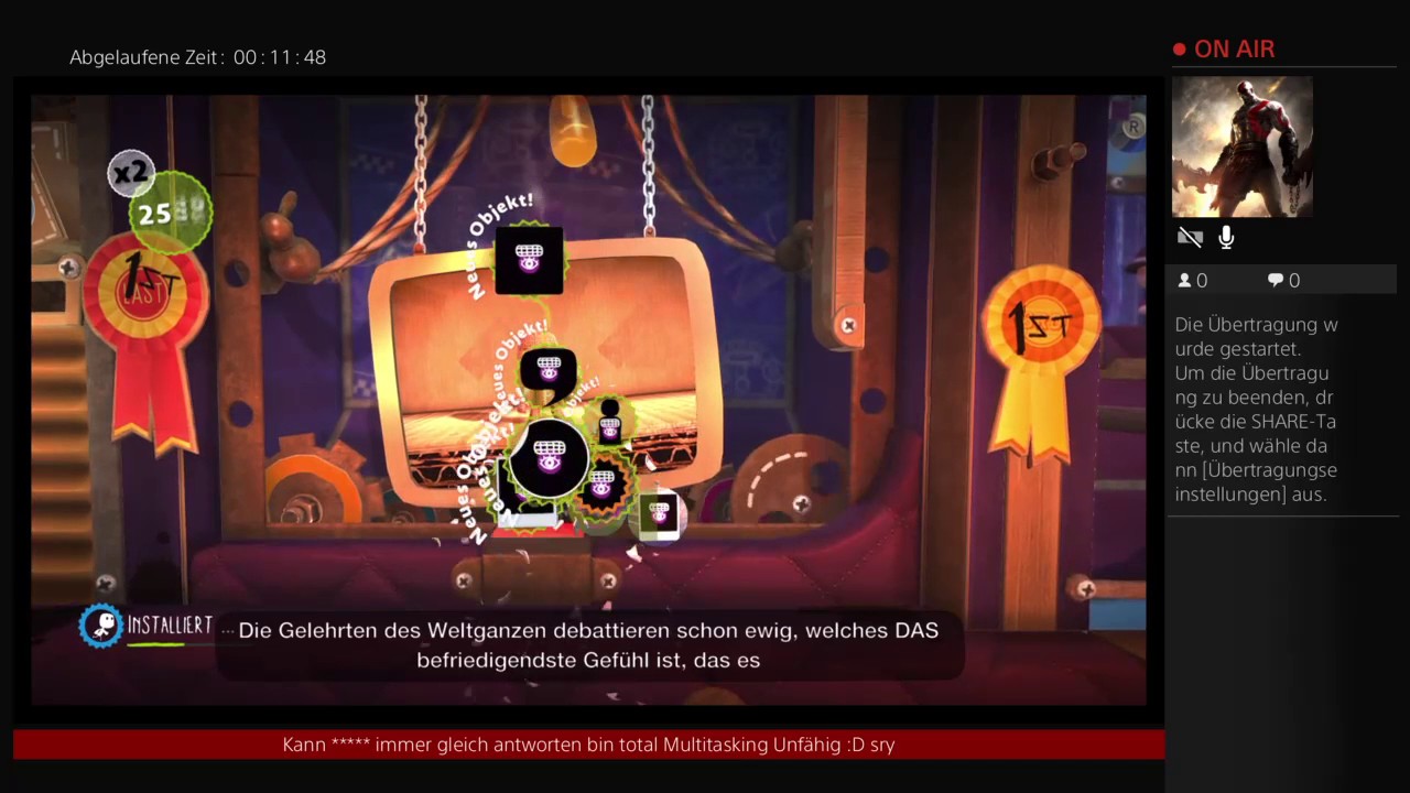 Lets Play Little Big Planet 3 - YouTube