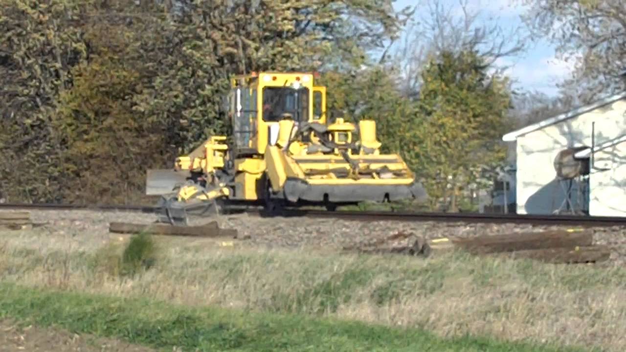 Working On The Railroad Grading Rocks - YouTube