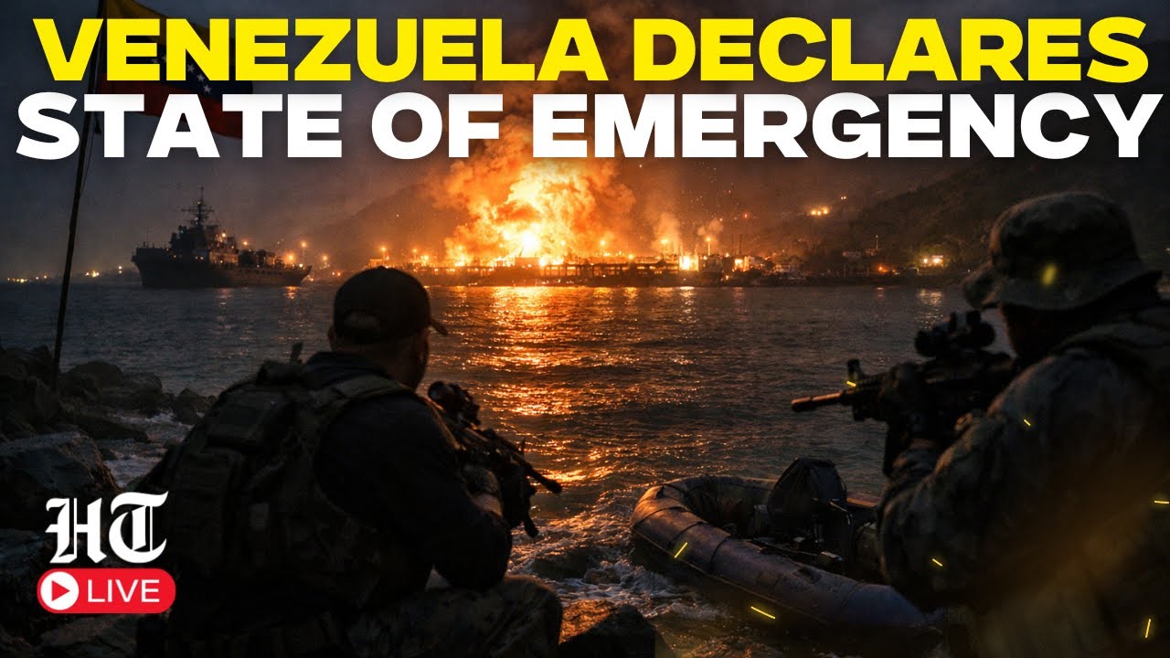US-Venezuela War Live | Venezuela declares state of emergency over US ...