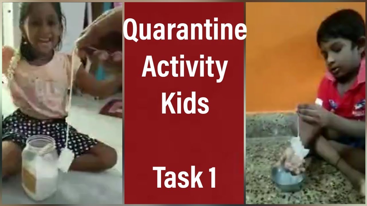 Quarantine Activity 1 | Child Activity during Lockdown - YouTube