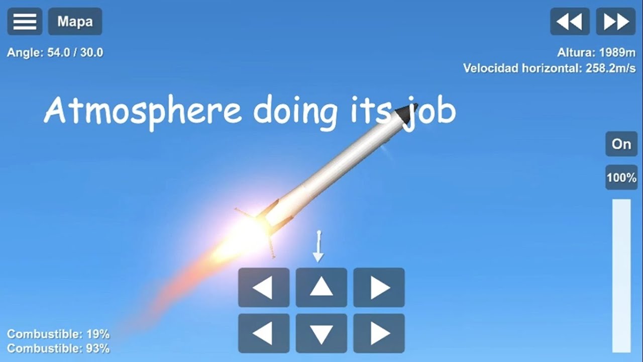 Landing an Orbital Rocket (Spaceflight Simulator) - YouTube