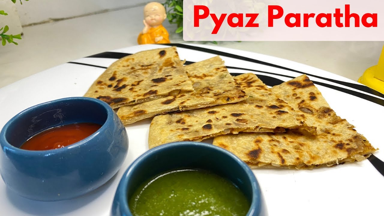 Pyaz Paratha Recipe | How To Make Onion Paratha | प्याज़ पराठा - YouTube