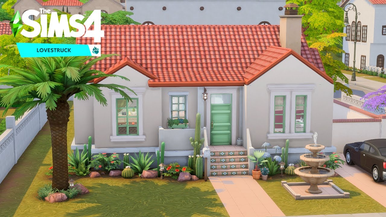 Cozy Home 🏠- The Sims 4 Lovestruck Speed Build - YouTube
