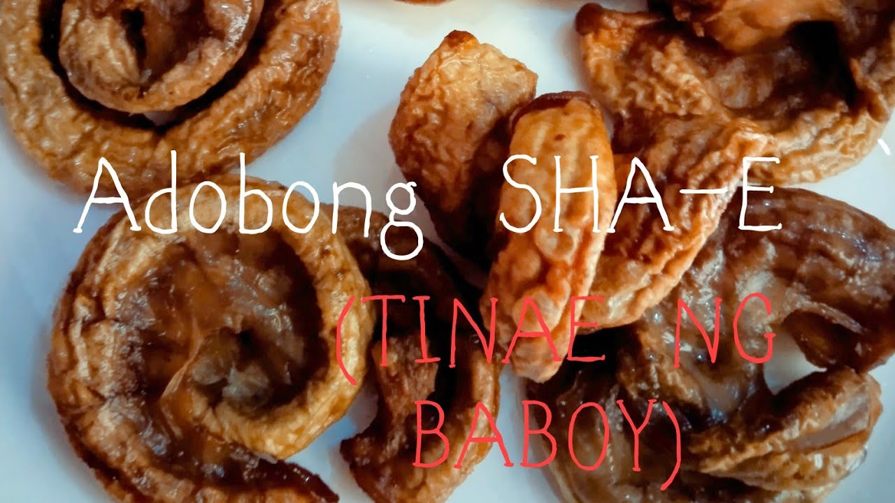 ADOBONG SHA-E/ (TINAE SA BABOY)/BISAYA STYLE/Affordable Cooking #53 ...