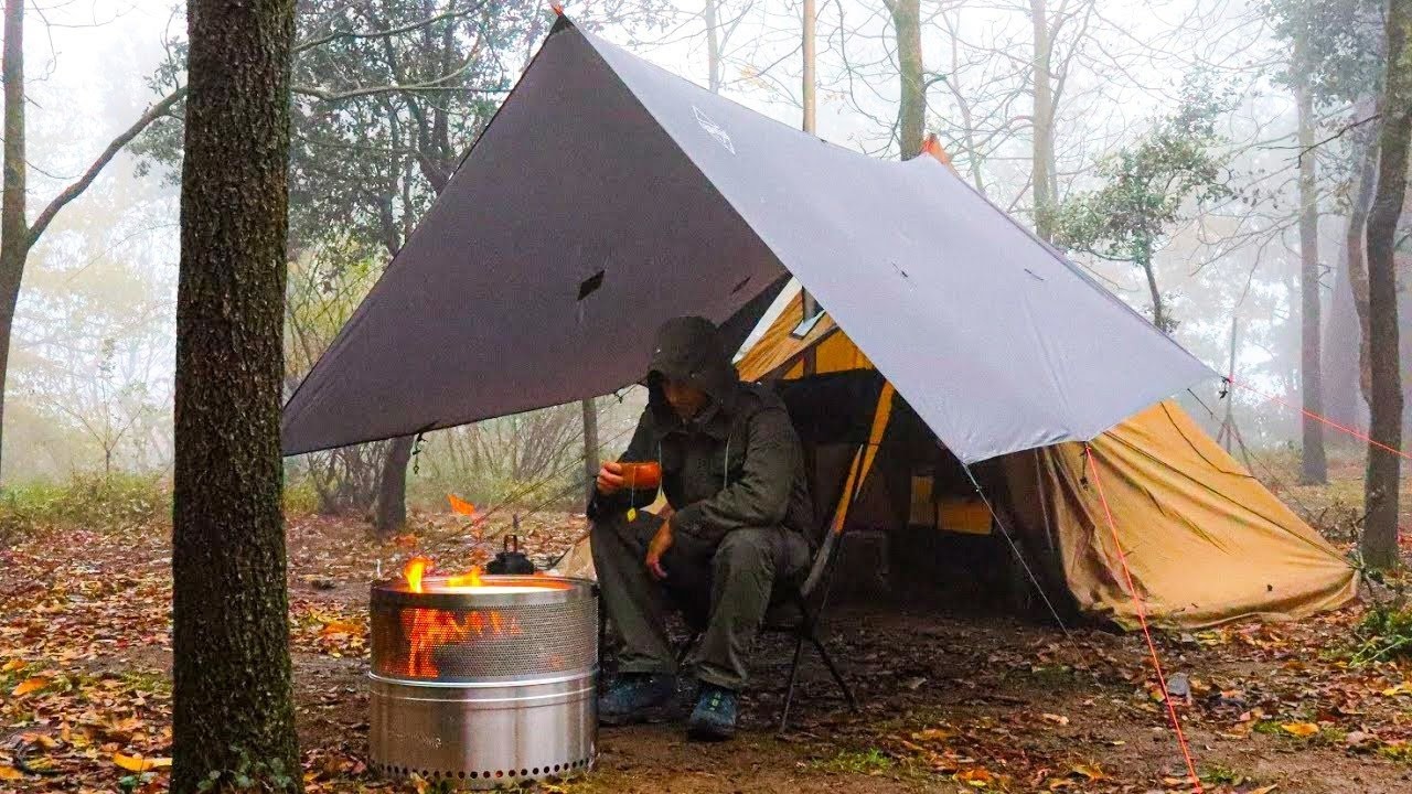 Camping Disaster: How a Rainstorm Turned Into My Coziest Hot Tent ...