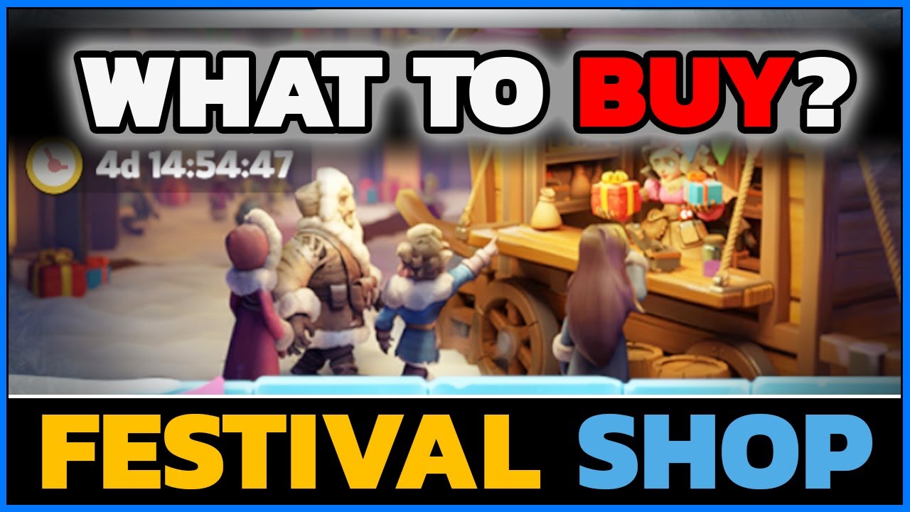 🛒Shopping Event! What to buy at the 🎪 Festival Shop 🔥 - Whiteout ...