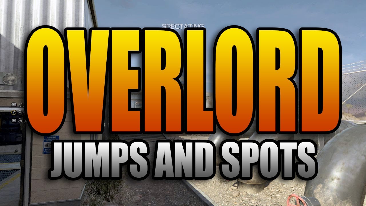 Ghosts Jumps and Spots - Overlord (Call of Duty: Ghost Secret Jump ...
