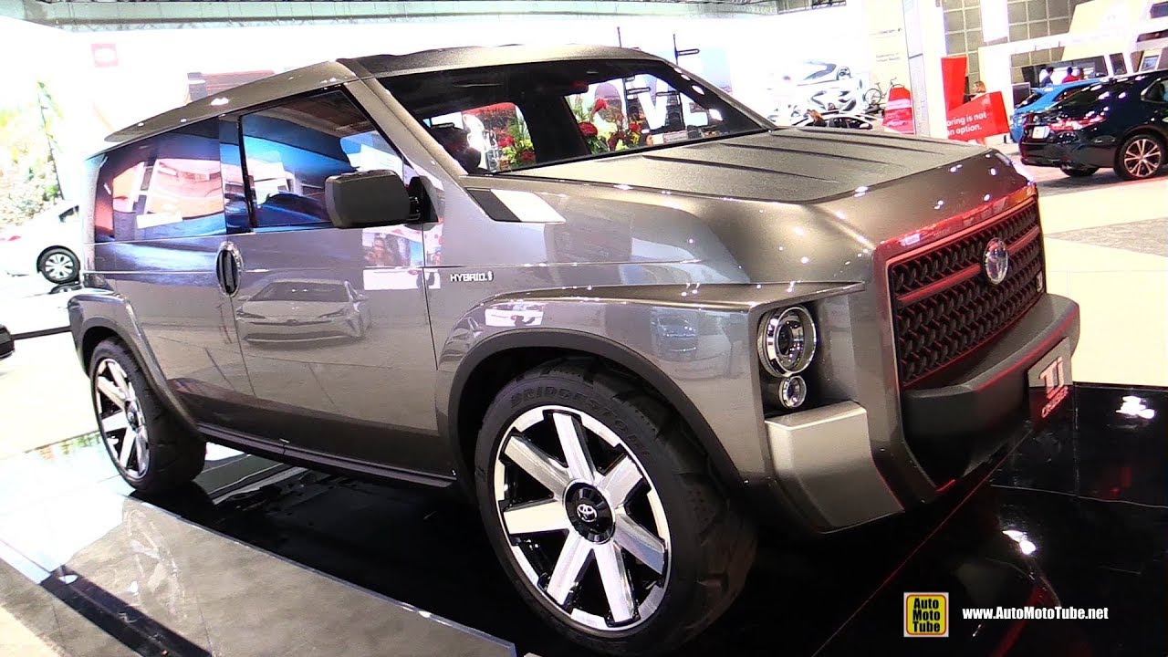 Toyota TJ-Cruiser Concept - Walkaround - 2018 LA Auto Show - YouTube