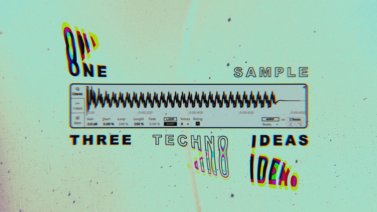3 Techno Ideas With 1 Sample - YouTube