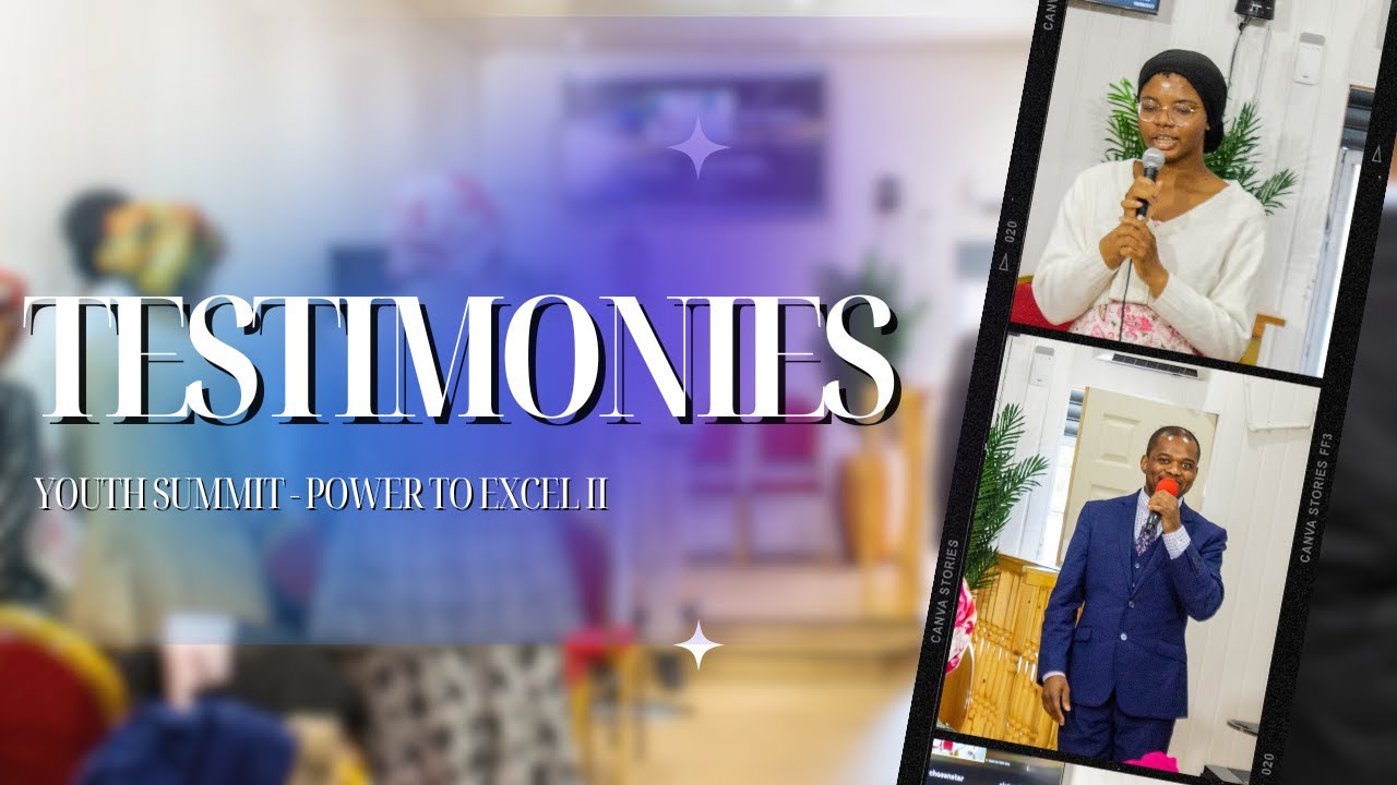 YOUTH SUMMIT TESTIMONIES || POWER TO EXCEL SECOND EDITION - YouTube