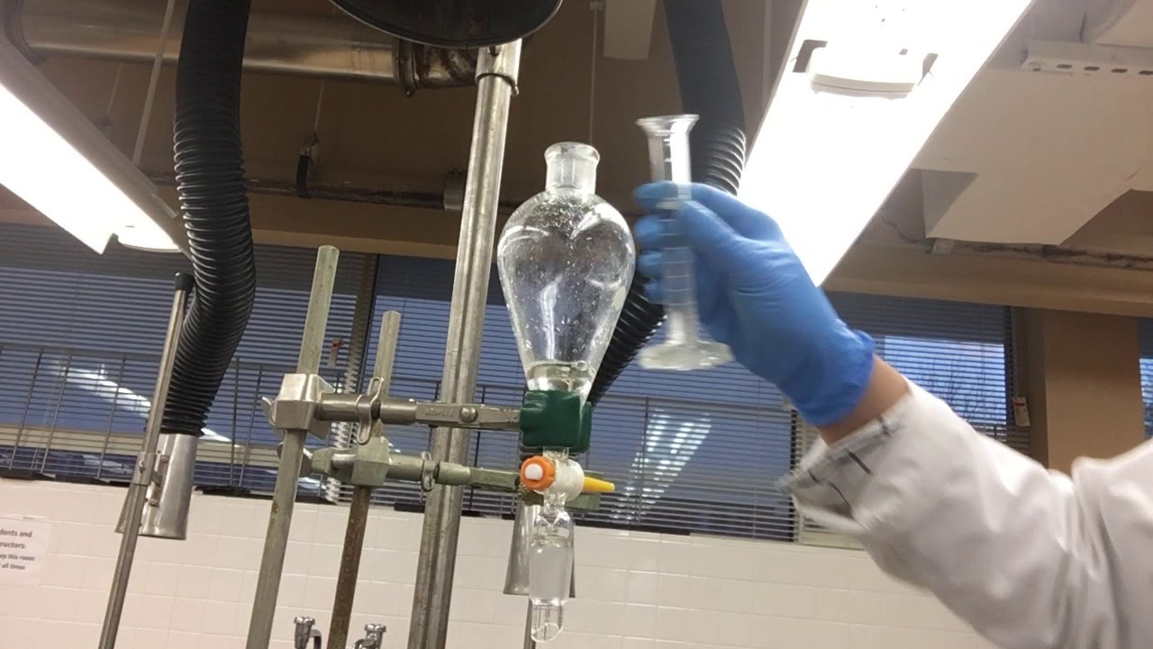 Bromobutane Synthesis from Butanol: Washing Bromobutane layer with ...