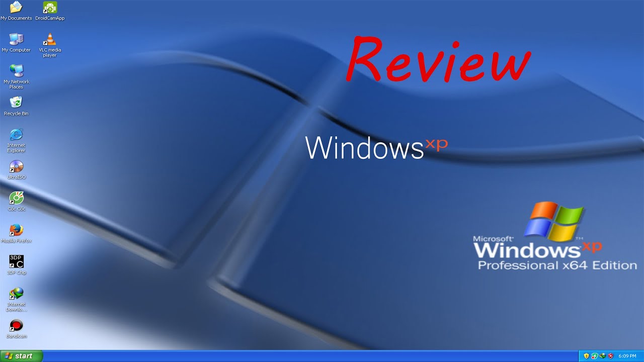 REVIEW WINDOWS XP PROFESSIONAL X64 EDITION | Vương Thuận Official - YouTube