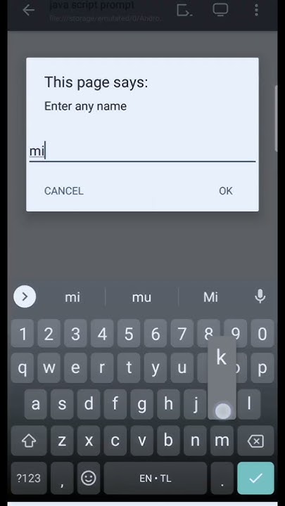 How To Use Prompt In Use Javascript#shorts #javascript - Youtube