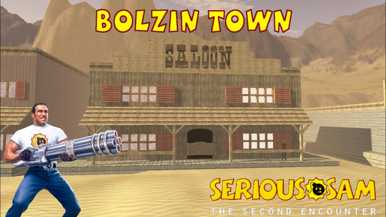 Bolzin Town (ALL SECRETS, SERIOUS) - Serious Sam Classic The Second ...