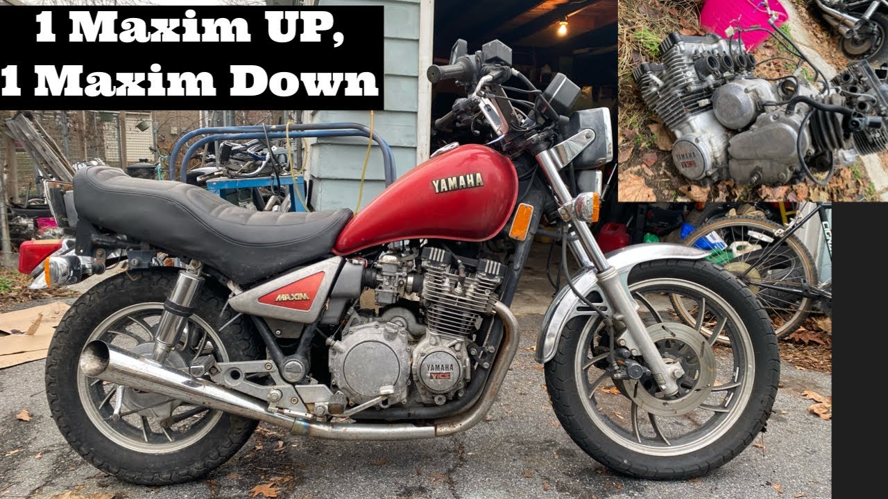 Yamaha Maxim 750 Projects Running AND End of the Road!! - YouTube