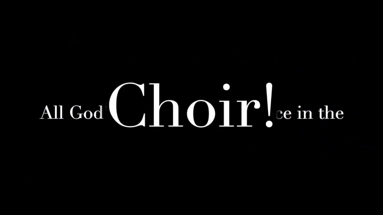 All God's Creatures Got a Place in the Choir Lyrics for Play - YouTube